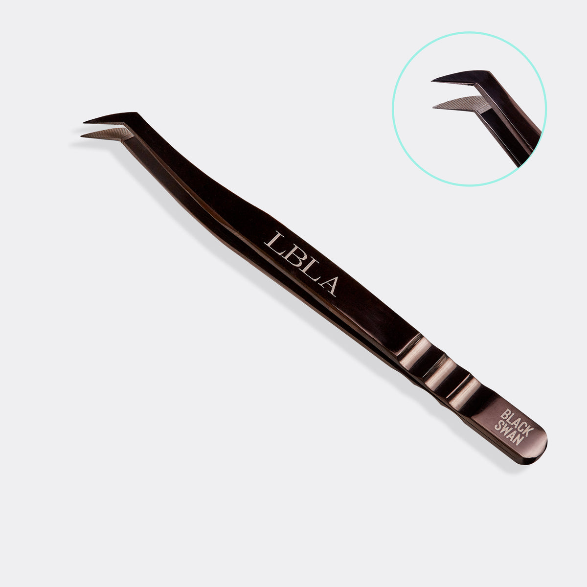 Black Swan Fiber Tip Tweezer - Lashbox LA