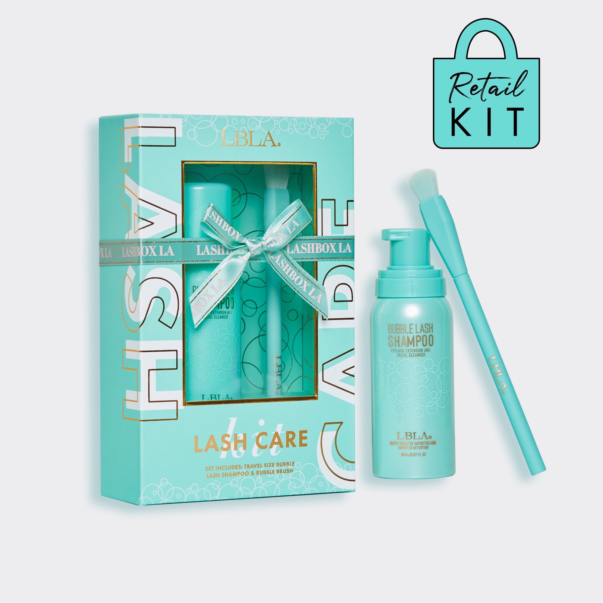 Aftercare Kits & Retail Sets - Lashbox LA